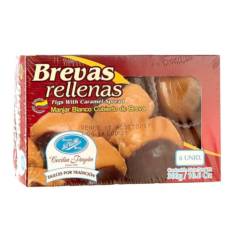 Brevas rellenas de arequipe dulces del Valle x 300g - Tiendas Metro ...