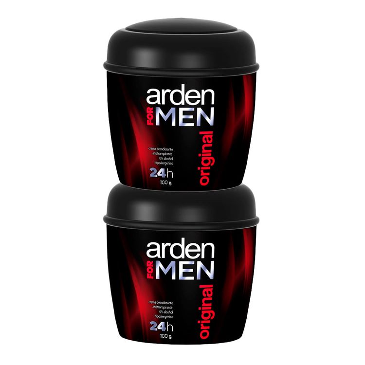 Desodorante Arden for Men Original Crema 100 g 2 Precio Especial ...