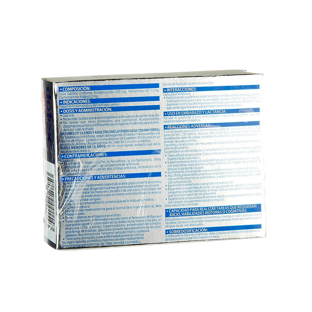Dolex contra los sintomas de la gripa x 12 tabletas - Tiendasmetro.co ...