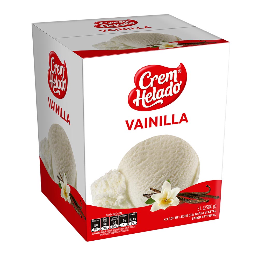 Helado Crem Helado vainilla x 5l - Tiendas Metro Colombia