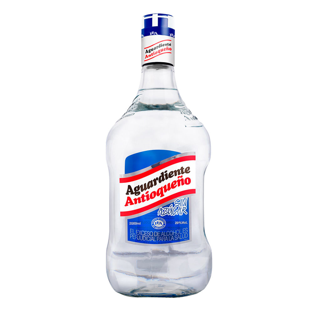 Aguardiente Antioqueño sin azúcar garrafa x 2000ml - Tiendas Metro Colombia