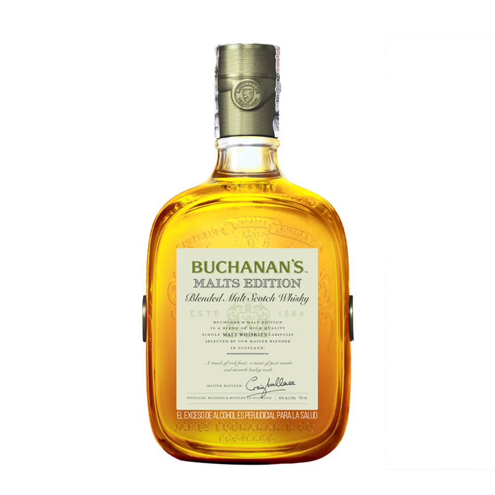 Whisky Buchanan's Malts Edition Botella x750ml - Tiendas Metro Colombia