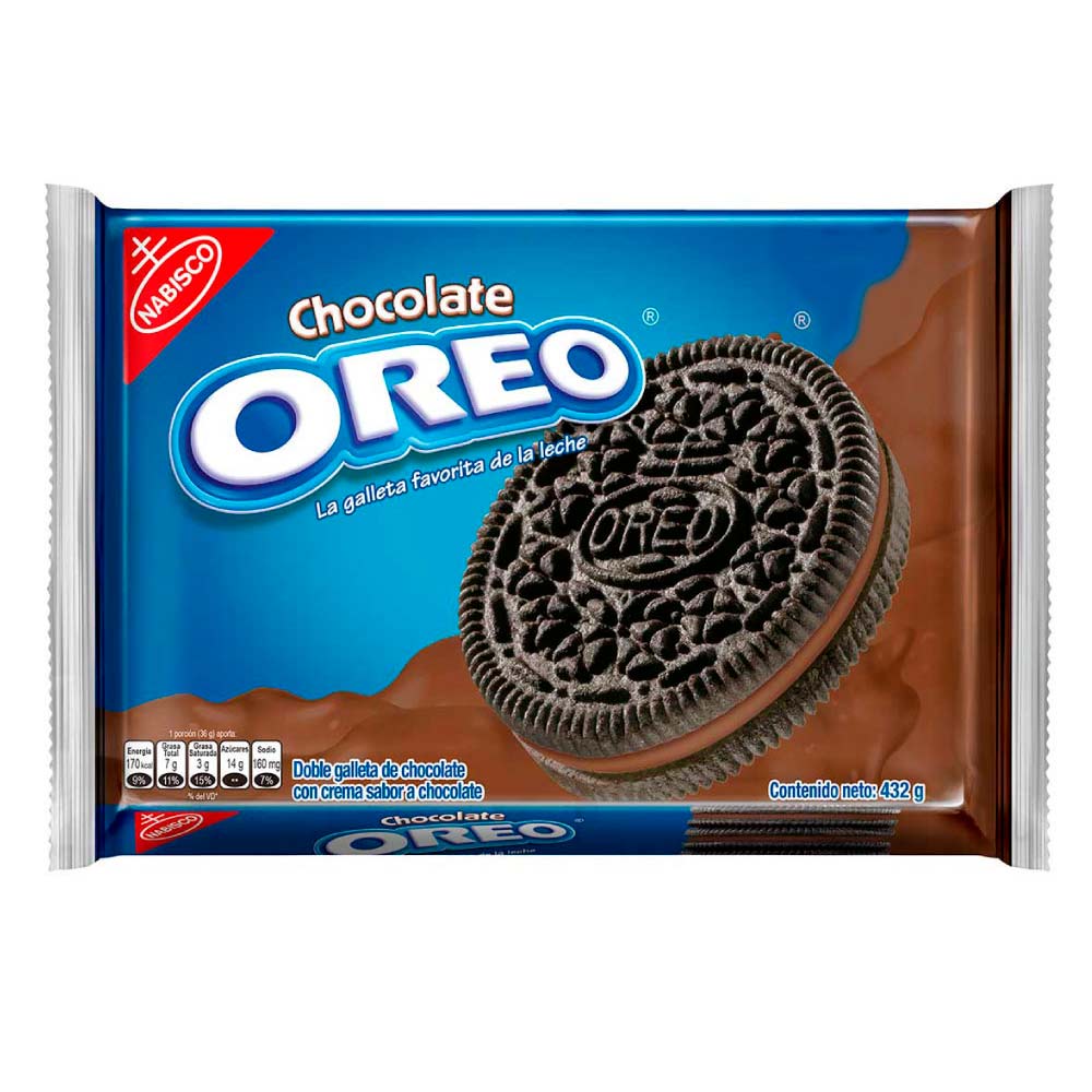 Galleta Oreo Chocolate x 432g - Tiendas Metro Colombia