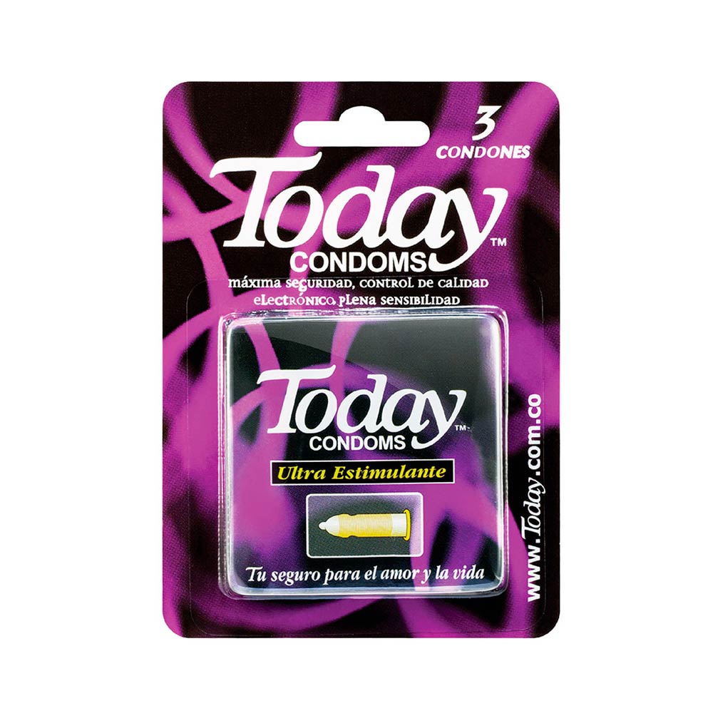 Condones Today ultra estimulante x 3unds - Tiendas Metro Colombia